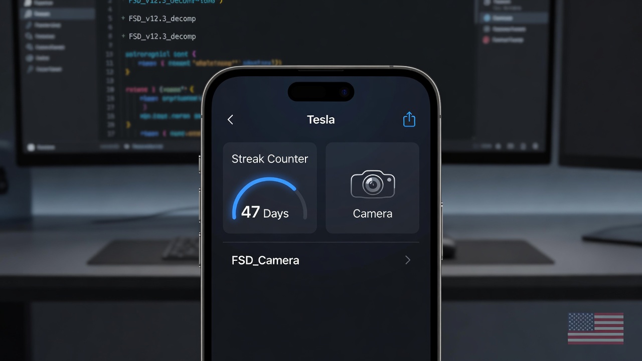 Tesla App Decompile Reveals New FSD Streak Tracking and Cabin Camera ...